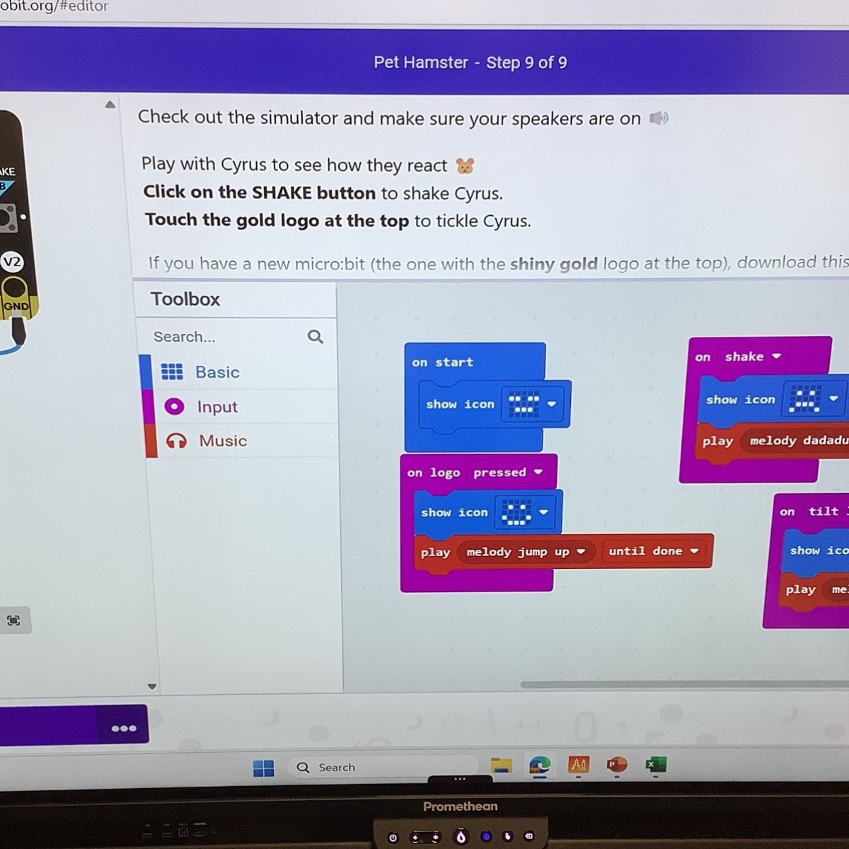 Dosthill Primary Academy - Year 5 Advance Their Coding Skills with Interactive Microbit Pets
