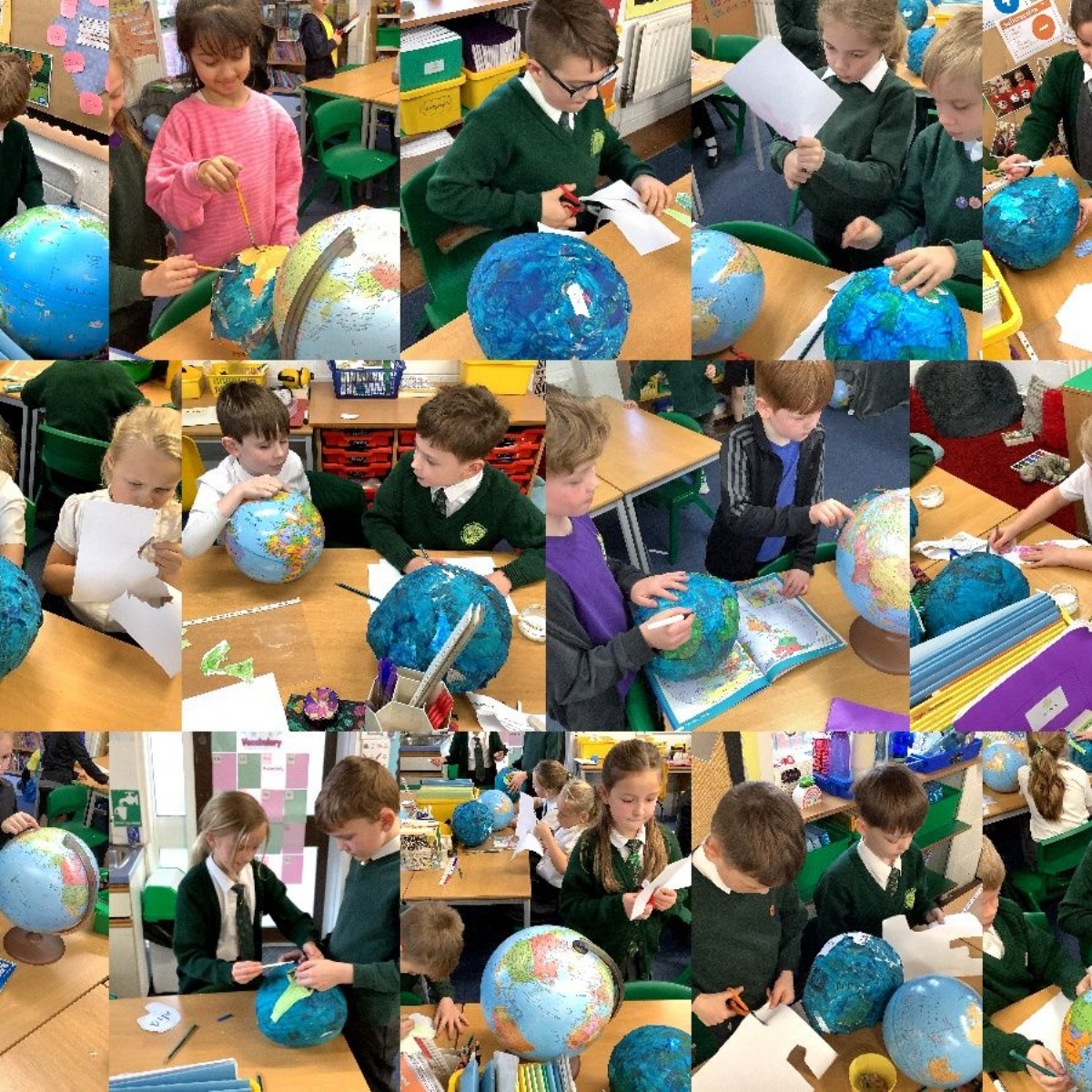 Dosthill Primary Academy - Year 3 Explores Geography with Hands-On Learning